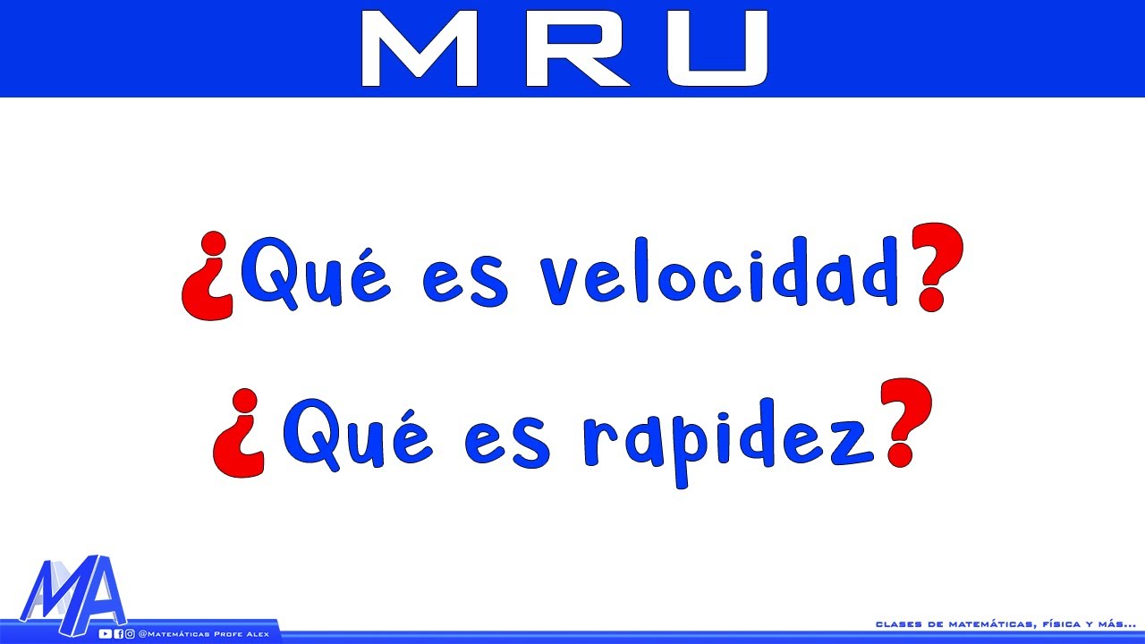 Velocidad vs Rapidez: Diferencias y Aplicaciones