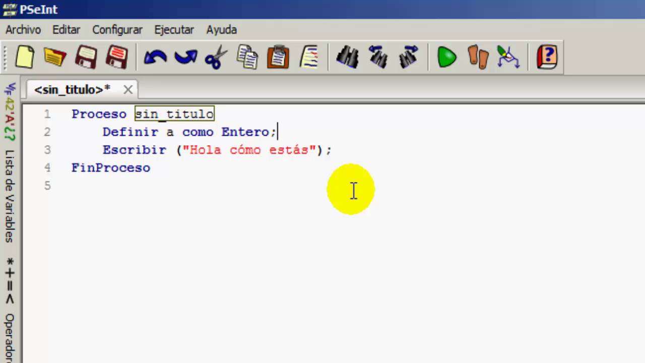 Programar en PSeInt: Guía de Uso